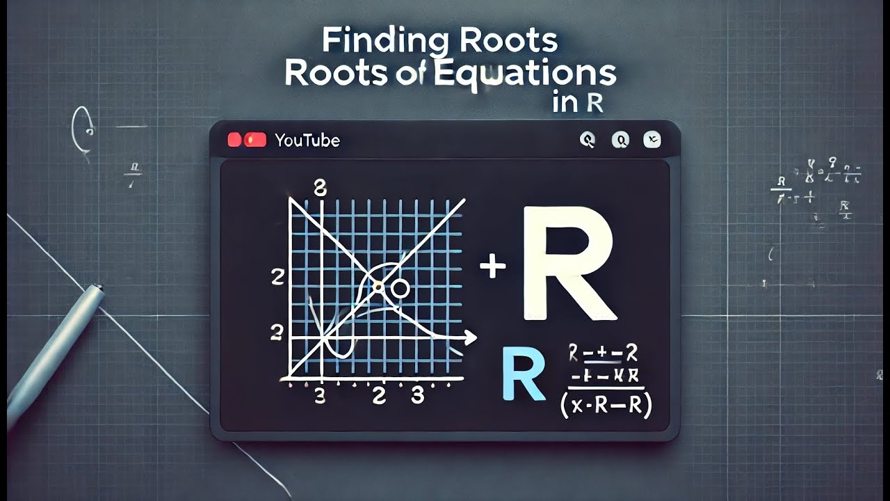 Roots of Algebraic and Transcendental Equations in R (Bisection Method ...