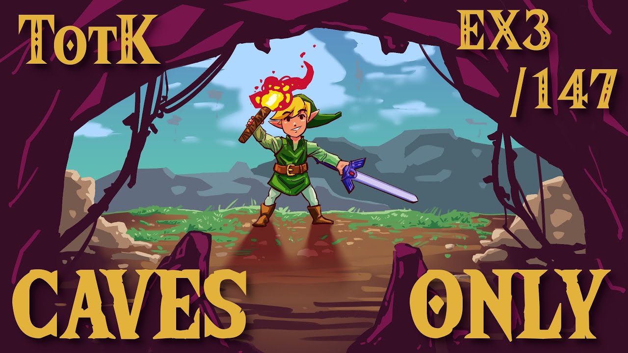 Caves Only TotK - Forgotten Temple (EX3/147) - YouTube