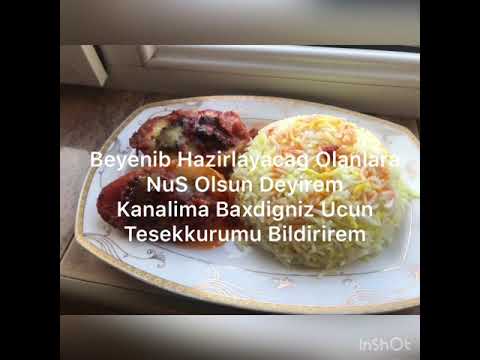 Asan Ucuz ve Cox Lezzetli Qiymeli Kartof