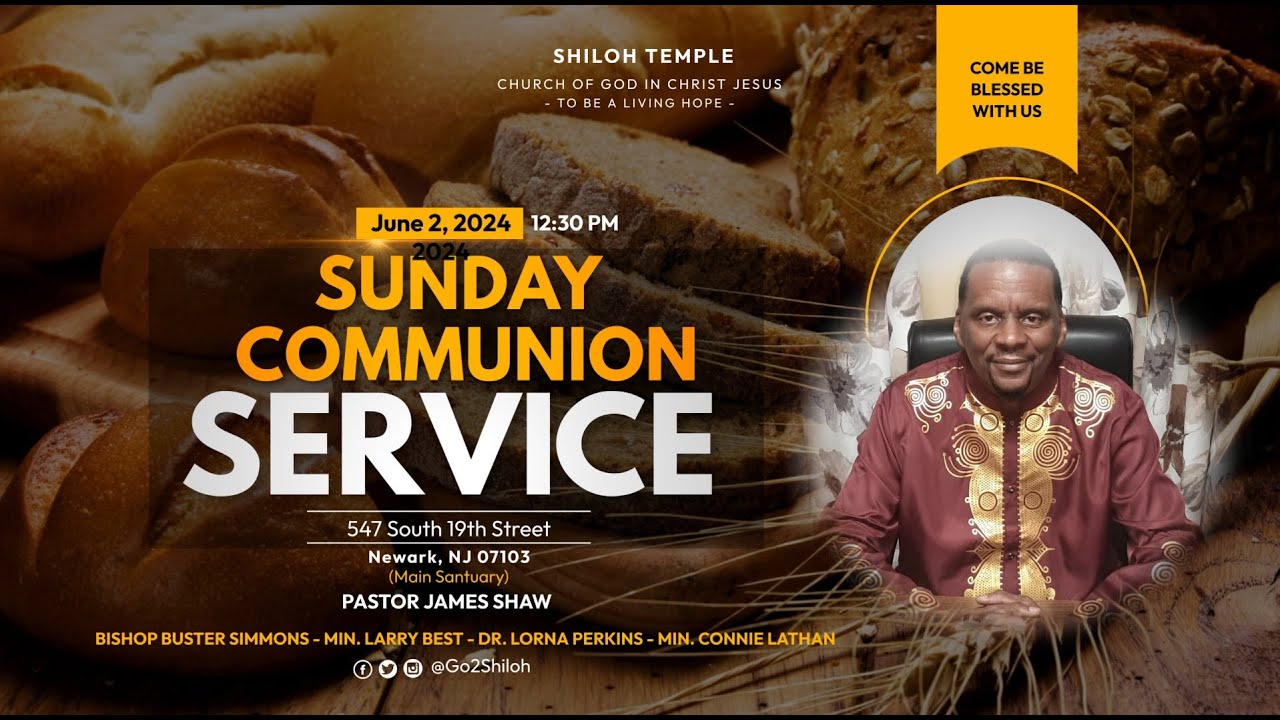 Communion Sunday Worship Service - Sunday June 2, 2024 - YouTube