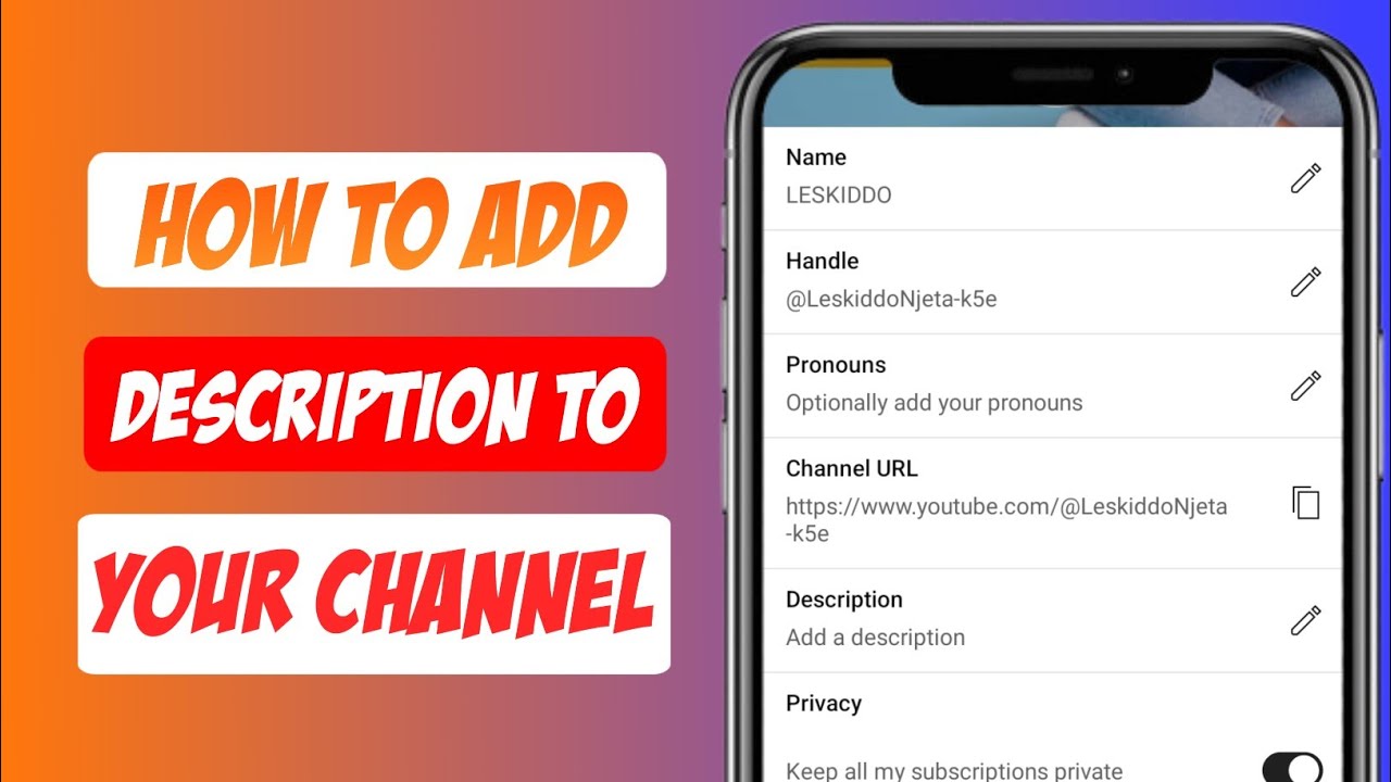 How to Add a Description to Your YouTube Channel (Step-by-Step Guide ...