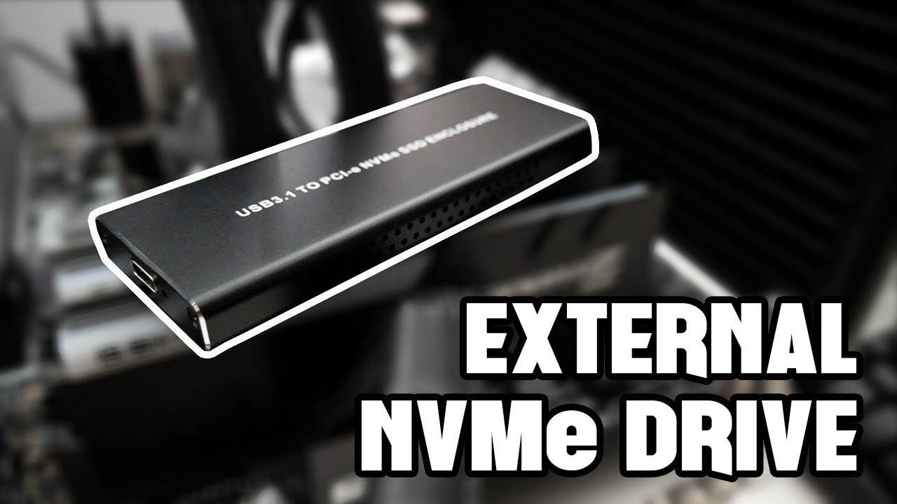 External NVMe Drives are Perfect for the Gamer on the Go - YouTube