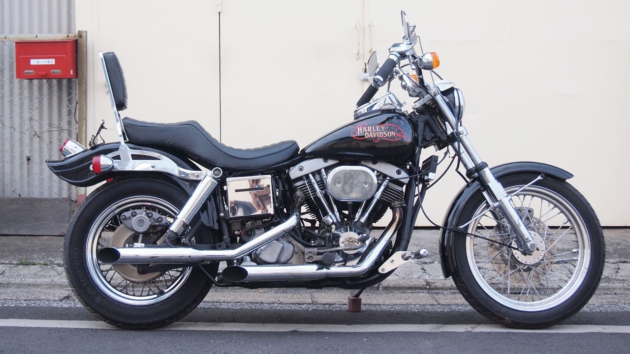 1976 FXE HARLEY DAVIDSON SHOVELHEAD - YouTube
