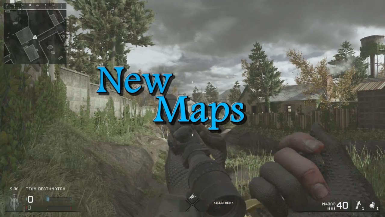 Cod 4 Remastered New Maps - YouTube