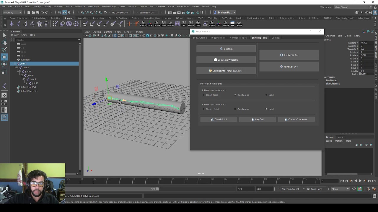 RdM Tools Skinning tools tab! TUTORIAL! - YouTube