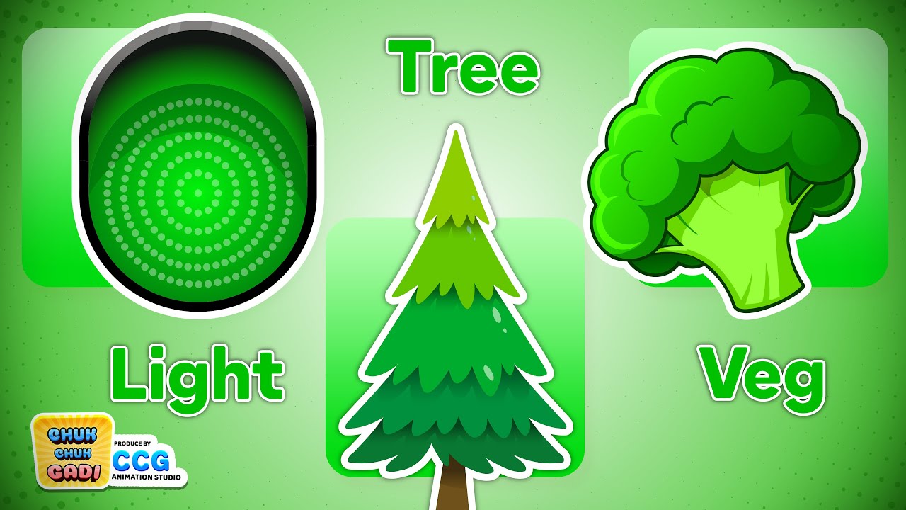 Green Color Song 🟢 | Learn Colors with Nursery Rhymes - YouTube