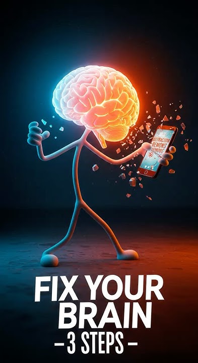 Feeling Distracted & Lazy Fix Your Brain in 3 Steps - YouTube