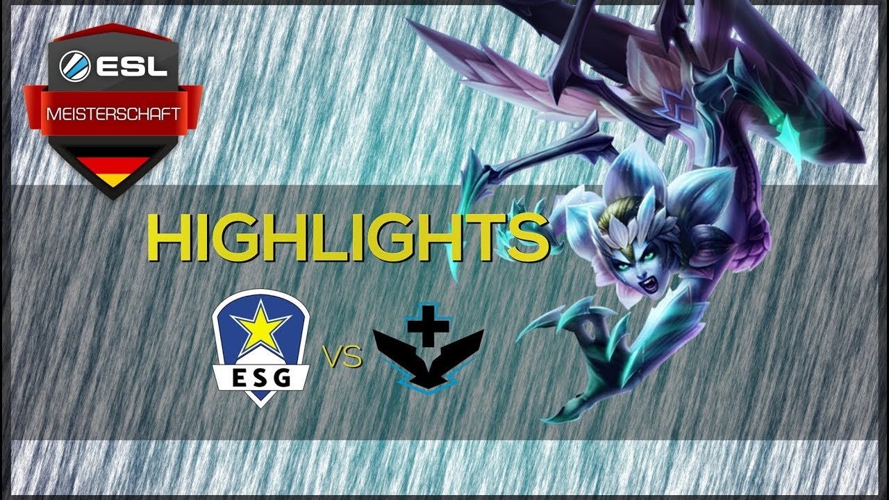 Agurin Highlights l LoL ESL Meisterschaft 2018 l ESG : SPG l Montage ...