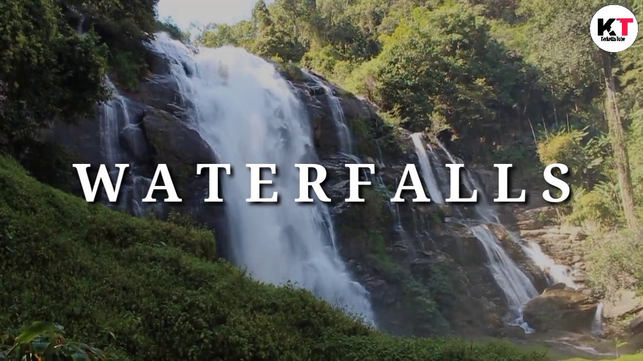Beautiful Waterfalls || no copyright video and music. - YouTube