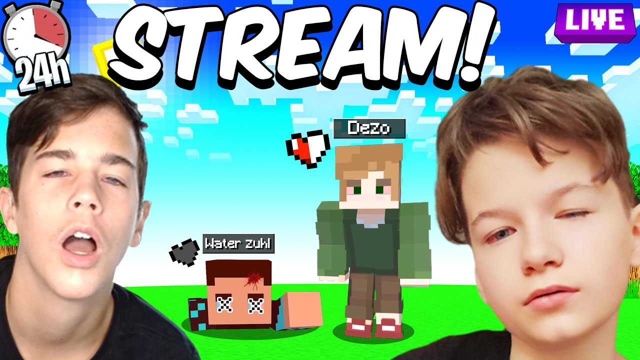 🔴 24 STUNDEN LIVESTREAM mit @Dezo! 😱 *BRAWL STARS, MINECRAFT & MEHR ...