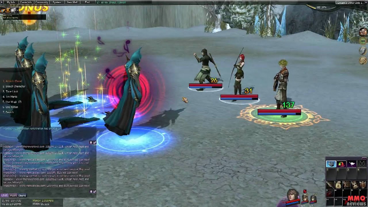 Atlantica Online 1080p HD gameplay guitarist combat turn based - MMO ...