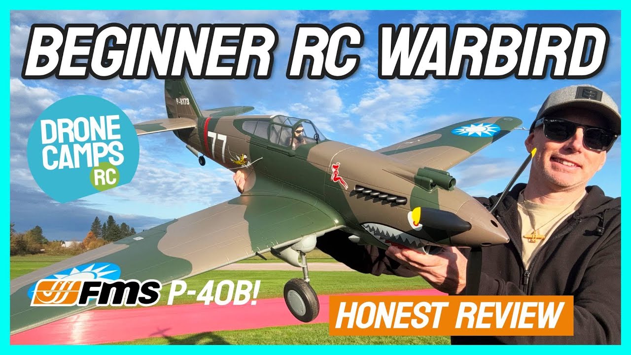BEGINNER RC WARBIRD? - FMS P-40B Warhawk Flying Tiger!!! - FULL REVIEW ...