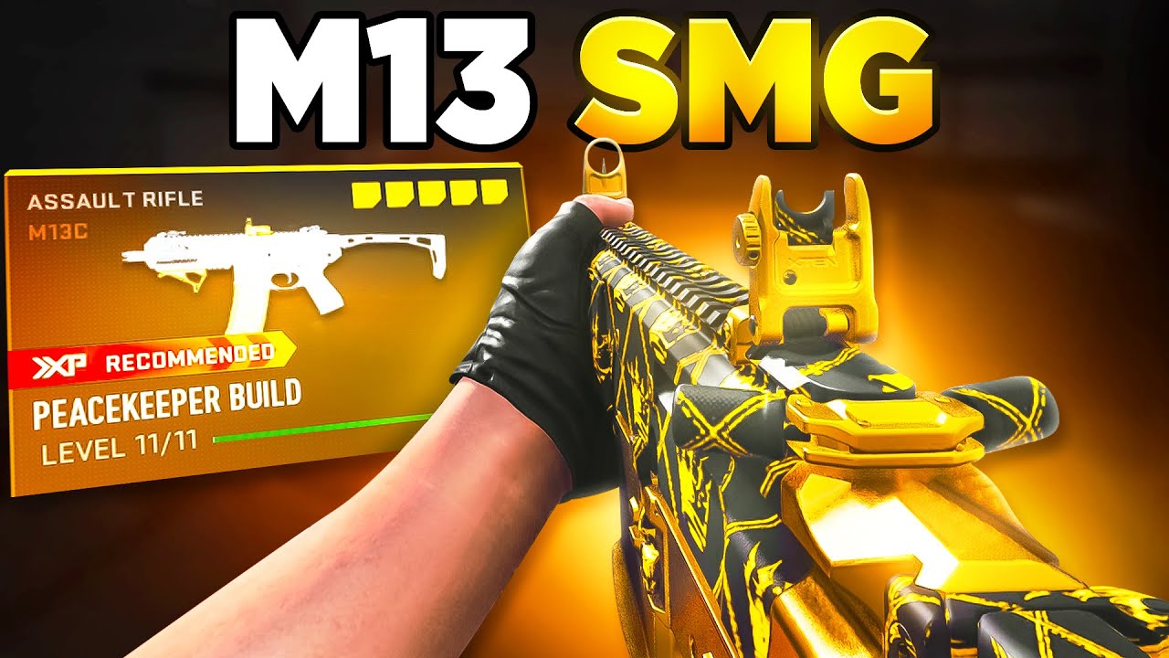 NEW M13C "PEACEKEEPER" BUILD.. is it BETTER THAN THE M13B?! (MW2) - YouTube