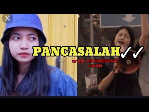 PANCASALAH ORASI VIRAL MAHASISWA CANTIK
