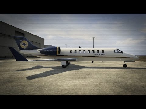 Gta 5: Air Emu flight - YouTube