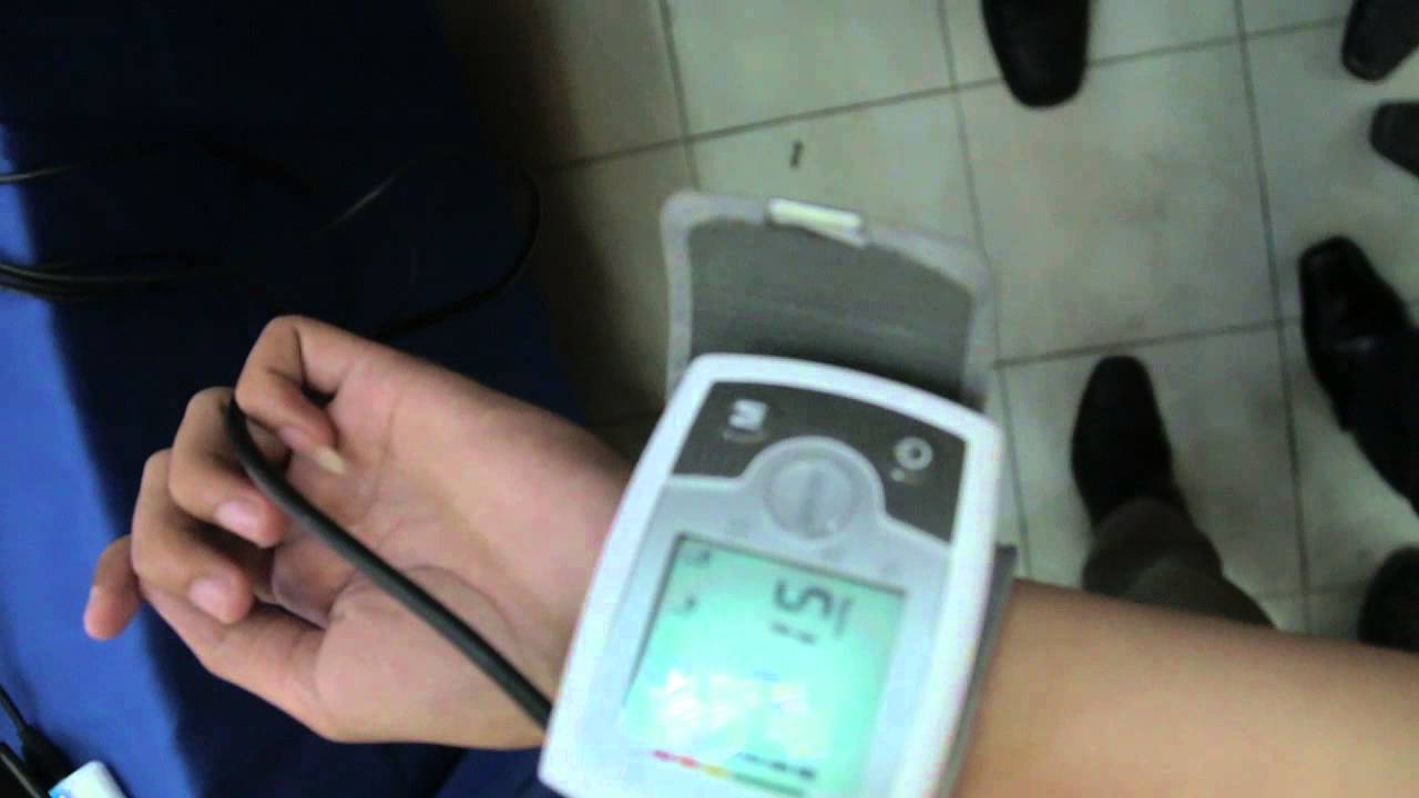 Wireless Blood Pressure monitoring and alarm Gadget - Project by HNU ...