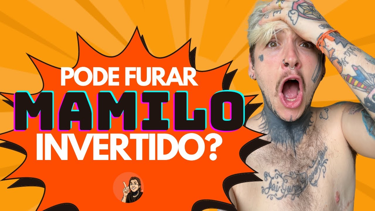 Piercing em MAMILO PLANO e INVERTIDO - Por Igor Sudano - YouTube