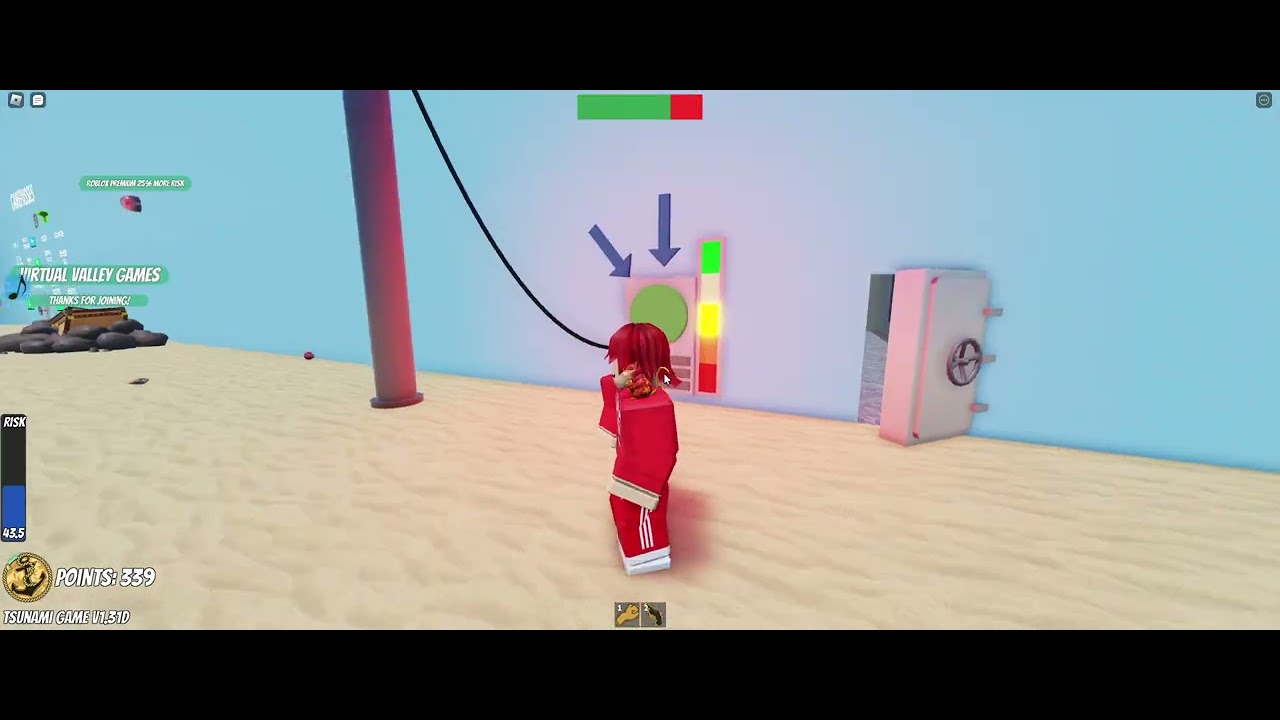 mais uma aventura no roblox - tsunami game - YouTube