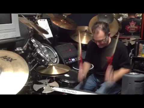 Rick Stojak's Acoustic Electronic Drum solo / Latin - YouTube