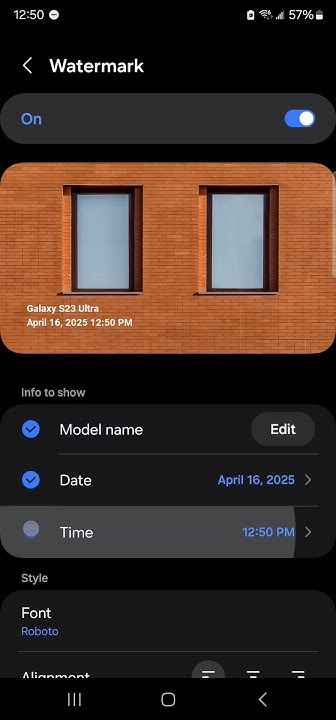 Add Date, Time, and Text Stamp to Photos - Android Phone OS - QUICK AND ...