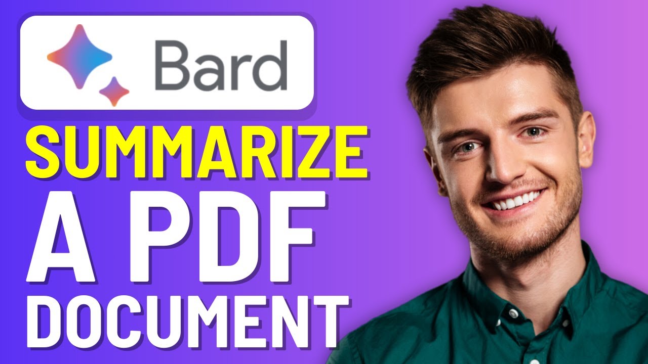How to Summarize a PDF Document Using Google Bard AI Tool | Quick and ...
