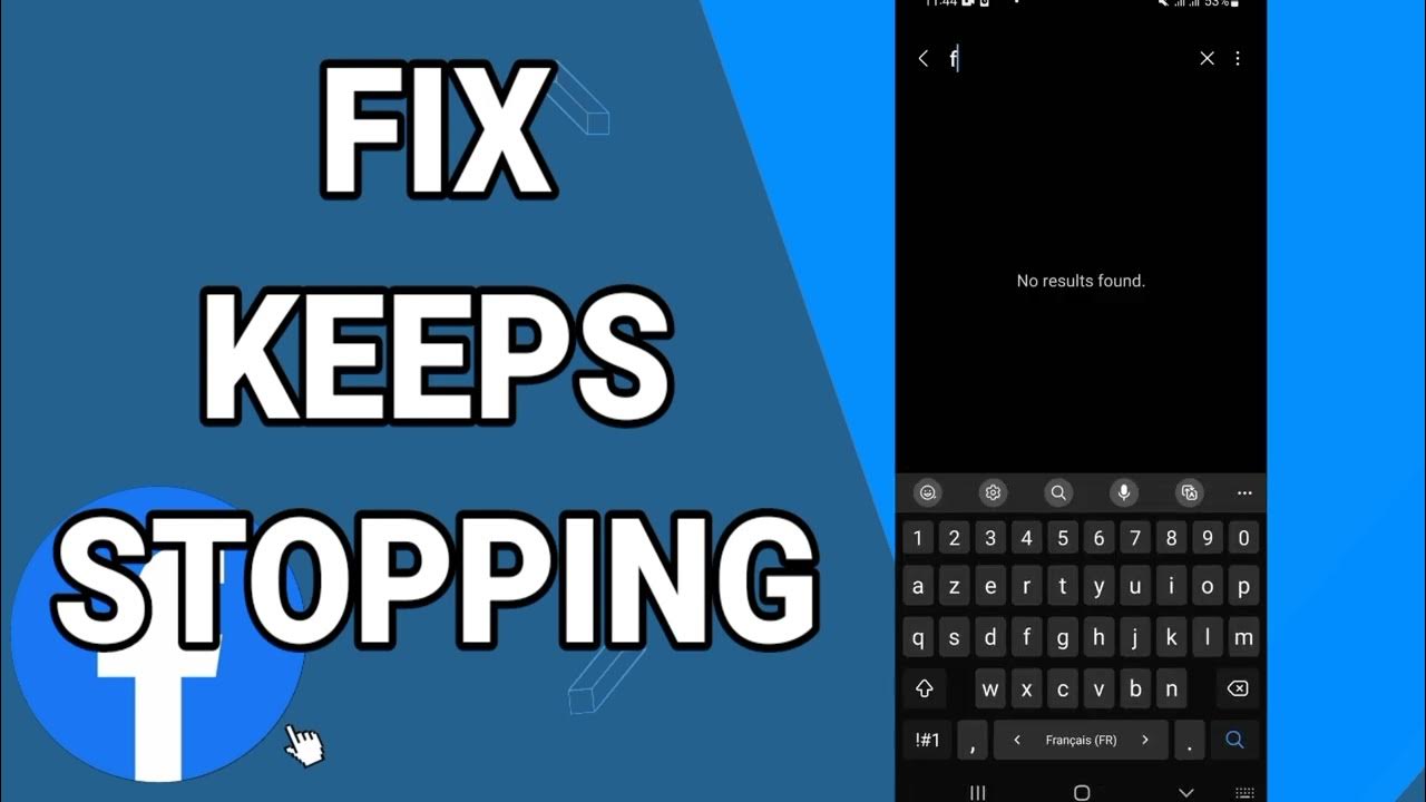 How To Fix And Solve Facebook Keeps Stopping - YouTube