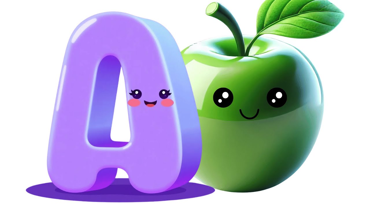 The ABC Phonic Song - Toddler Learning Video : "A is for Apple a a ...