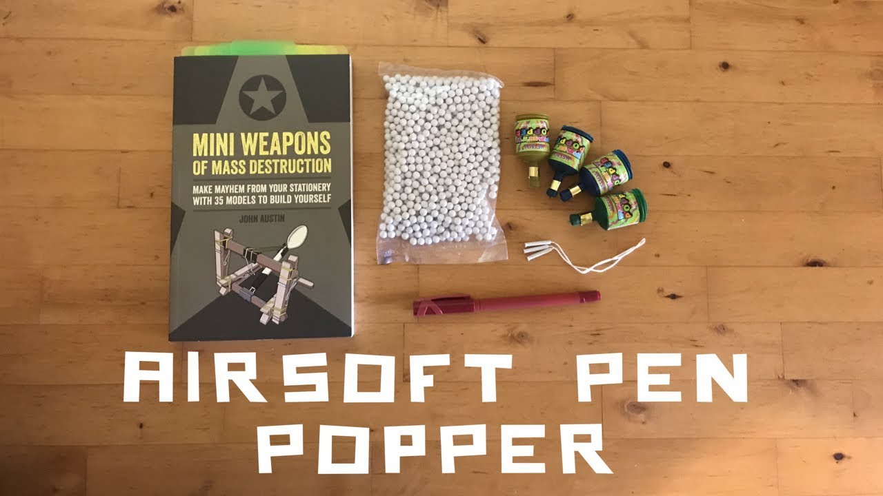 Making a Party Popper Airsoft Gun - YouTube