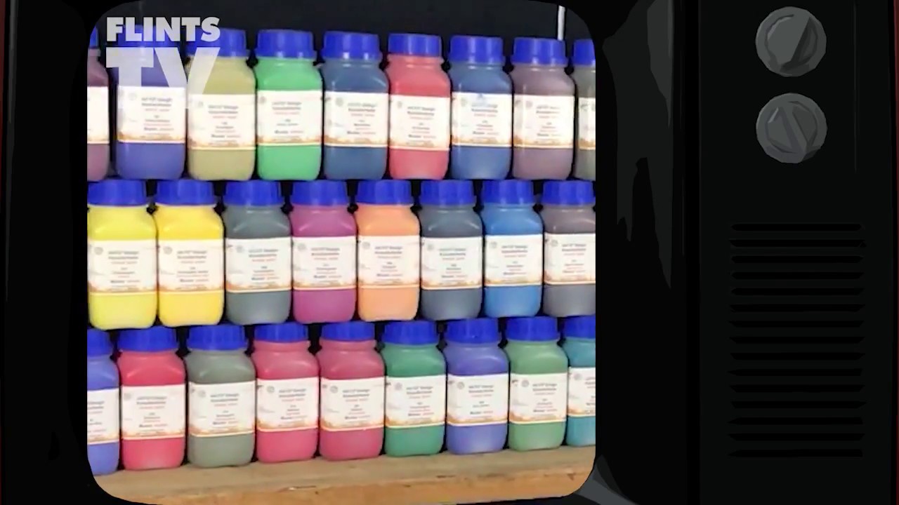 Hato®Design Acrylic Paint - Flints TV - YouTube