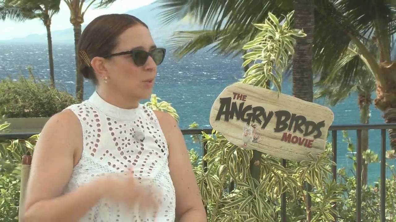Angry Birds Maya Rudolph (Matilda) CWM Interview - YouTube
