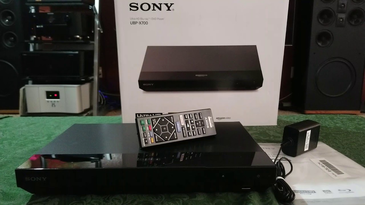 Sony UBP-X700 ULTRA HD 4K UNBOXED ON SONY 930E. - YouTube
