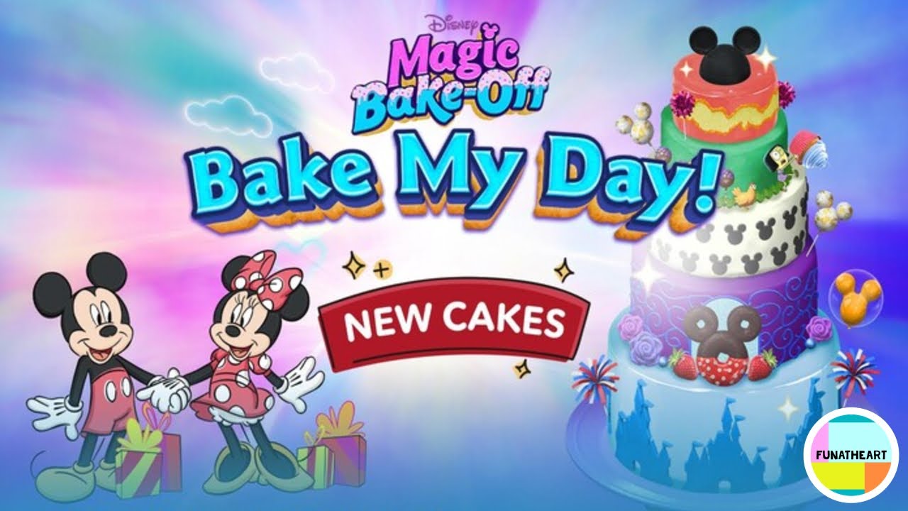 🍰 Birthday Celebration Cake Decorating Game (Disney Magic Bake-Off ...