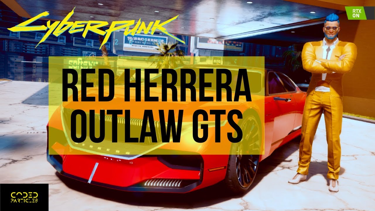Red Herrera Outlaw GTS | Cyberpunk 2077 | Cinematic Car Video ...