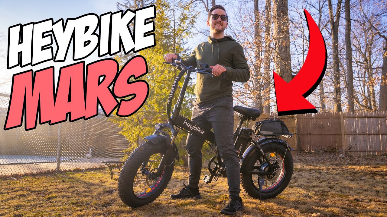 The BEST FOLDING Fat Tire Electric Bike Money Can Buy? Heybike Mars E ...