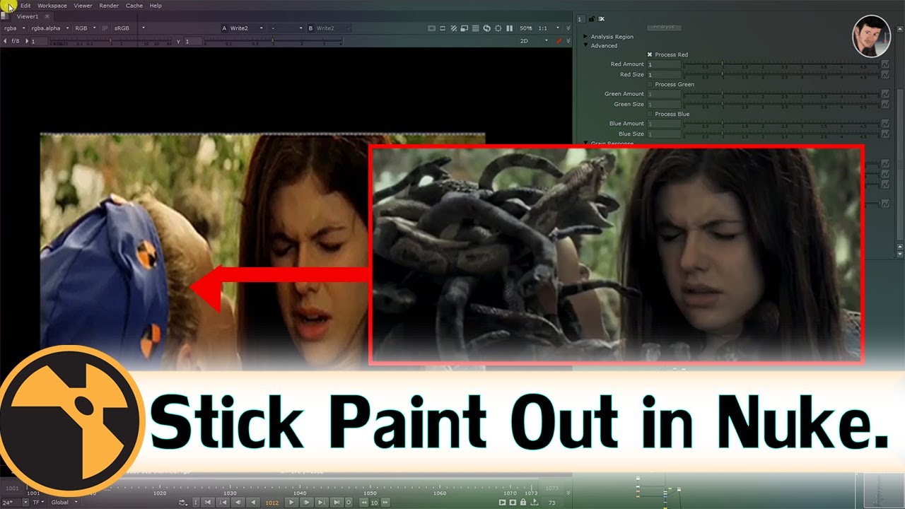 Stick PaintOut || in Nuke - YouTube