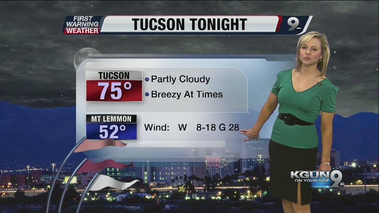 Chief Meteorologist Erin Christiansen's KGUN 9 Weather Thursday, June ...