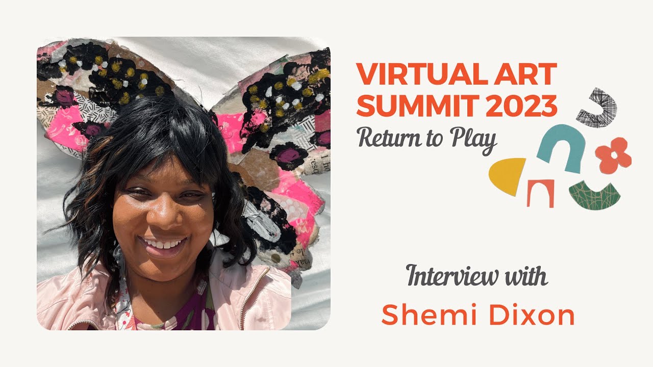 Play with Art Techniques- No Pressure!: Interview with Shemi Dixon ...