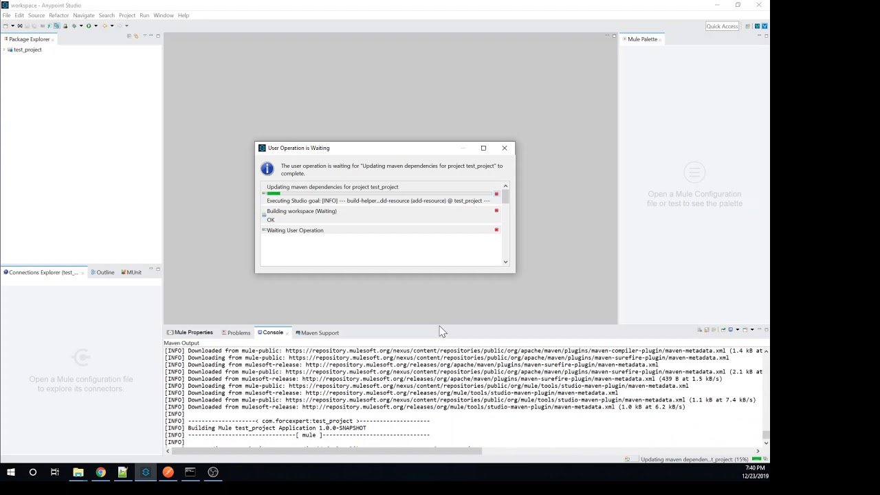 Use MuleSoft Anypoint Studio with Maven - YouTube