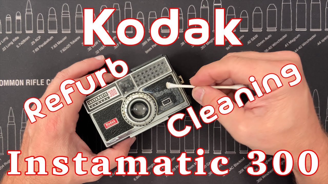 Kodak Instamatic 300 - Classic Camera Restoration - Vintage Camera in ...