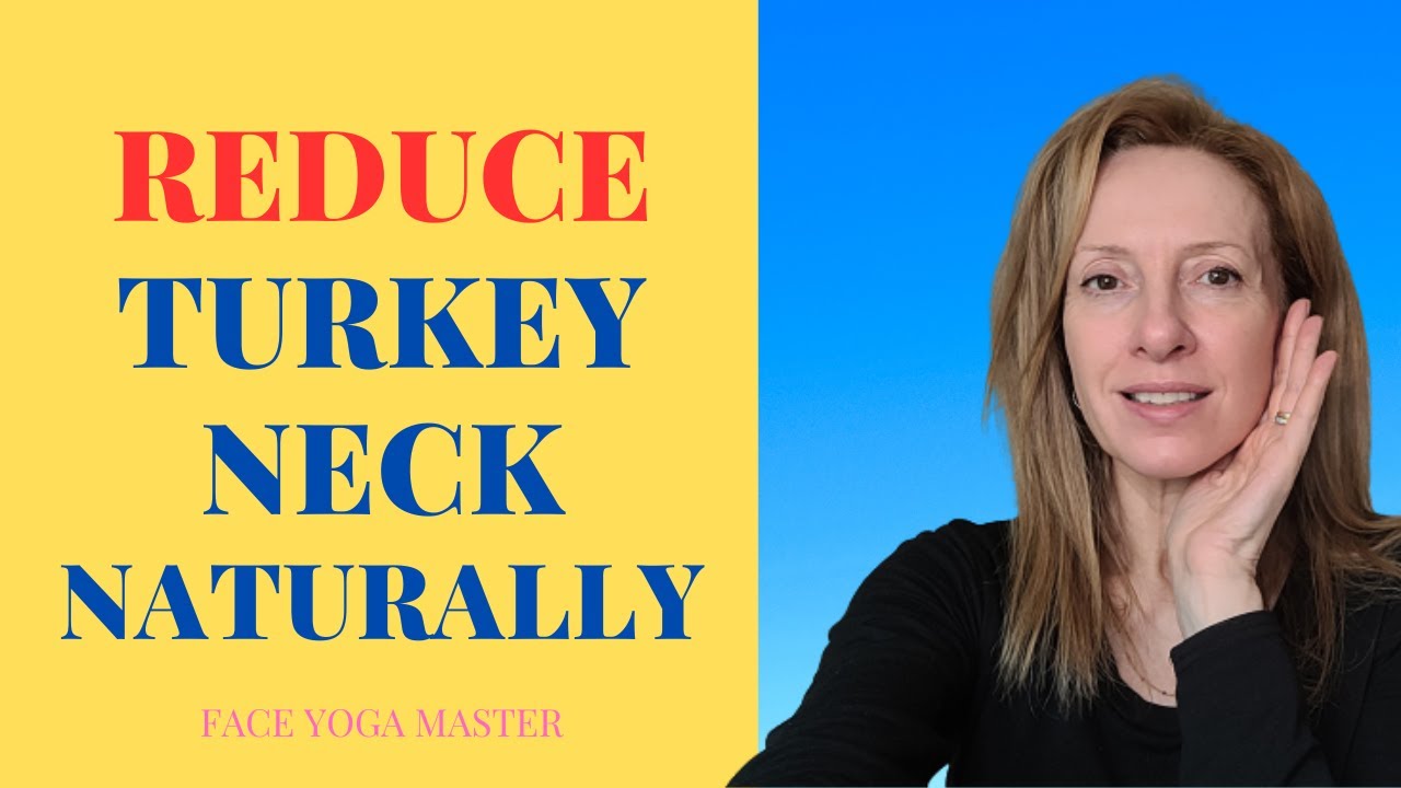 Best Neck Exercises For Turkey Neck / Facial Lymphatic Massage - YouTube