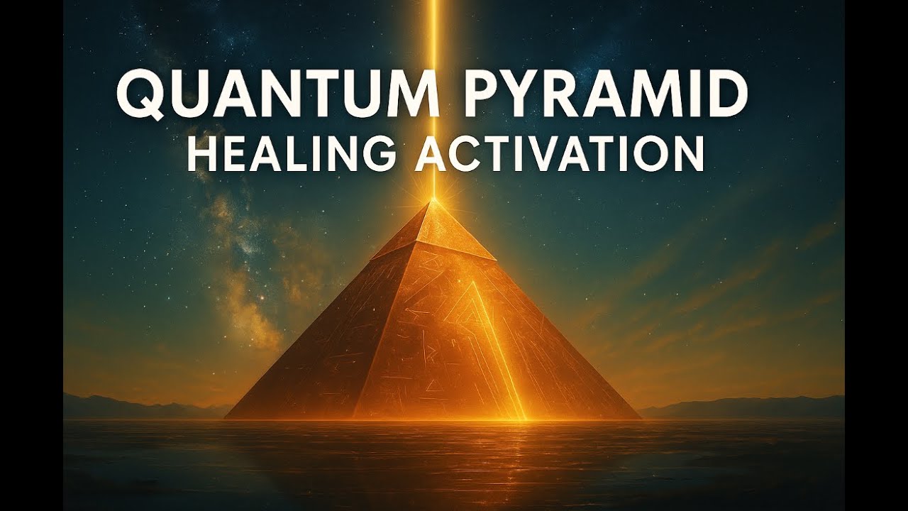 Quantum Pyramid Healing Activation | Restore Your Light Body, DNA and ...
