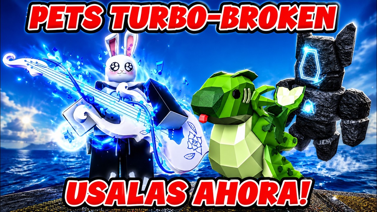 Las NUEVAS MASCOTAS ESTÁN TURBO-BROKEN en FISCH! USALAS AHORA! POCIONES ...