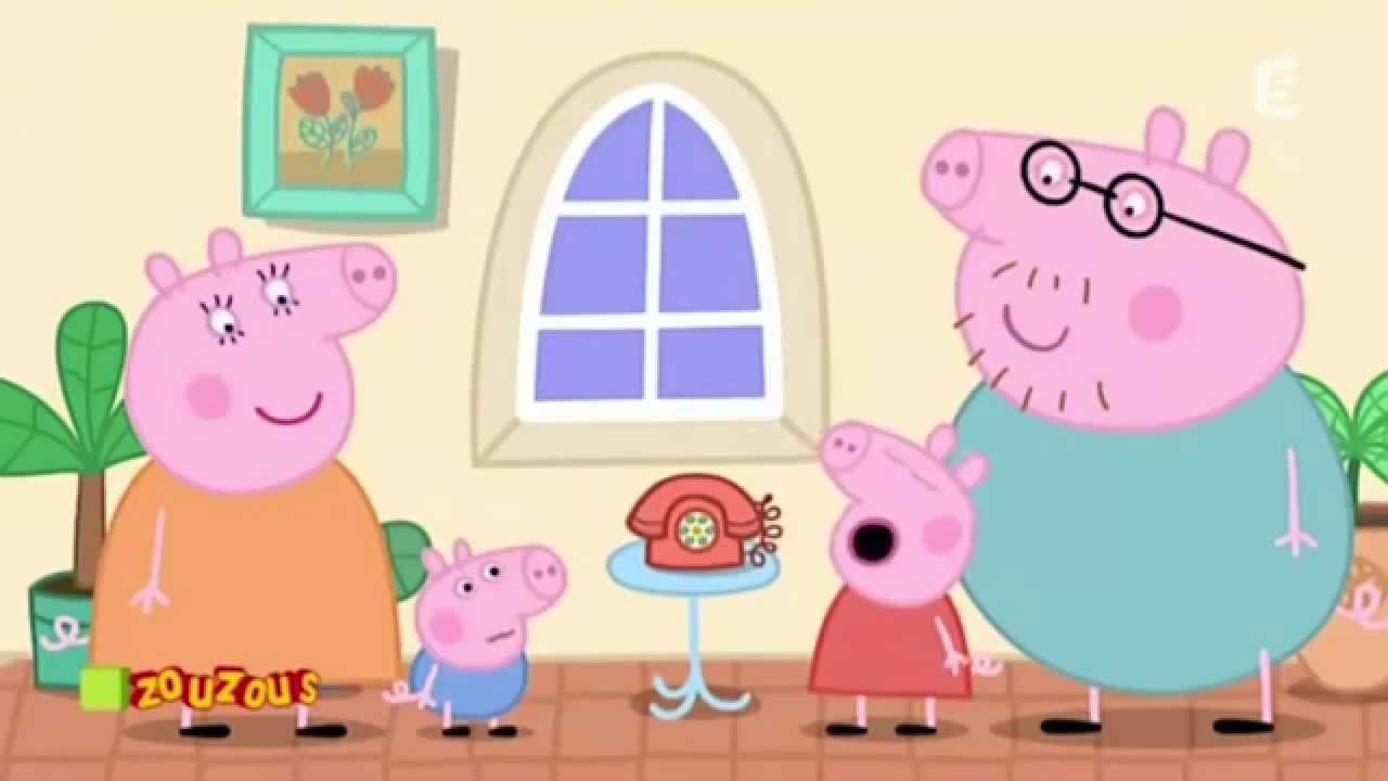 Peppa Pig en Francais - La Maiso de Vacances - YouTube