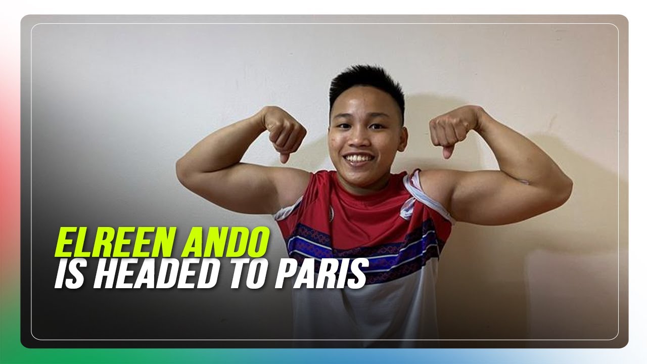 Elreen Ando claims ticket to Paris Olympics - YouTube