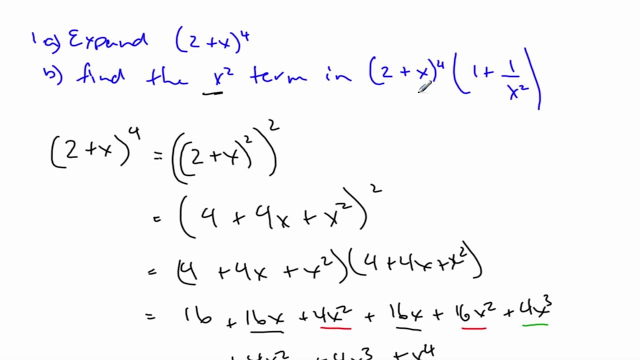 Expanding Polynomials YouTube