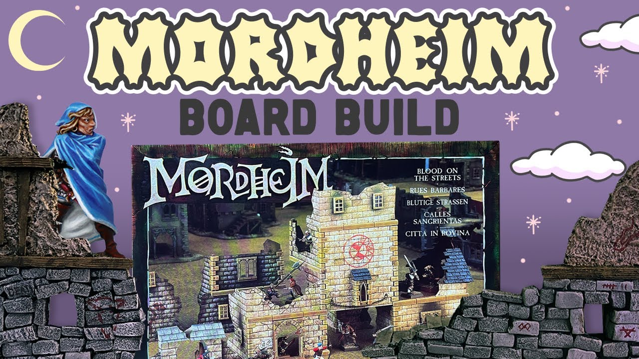 Building a Mordheim board with a classic box of terrain - YouTube
