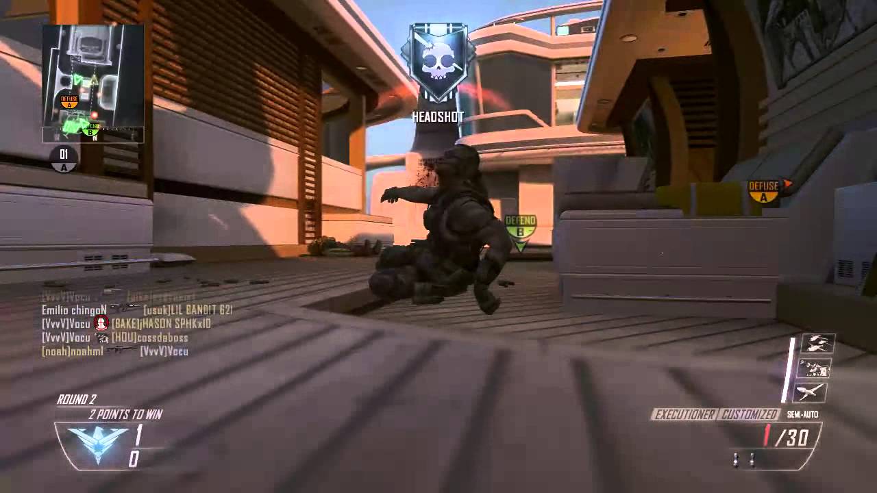 Vocu - Black Ops II Executioner triple kill (worst pistol in COD ...