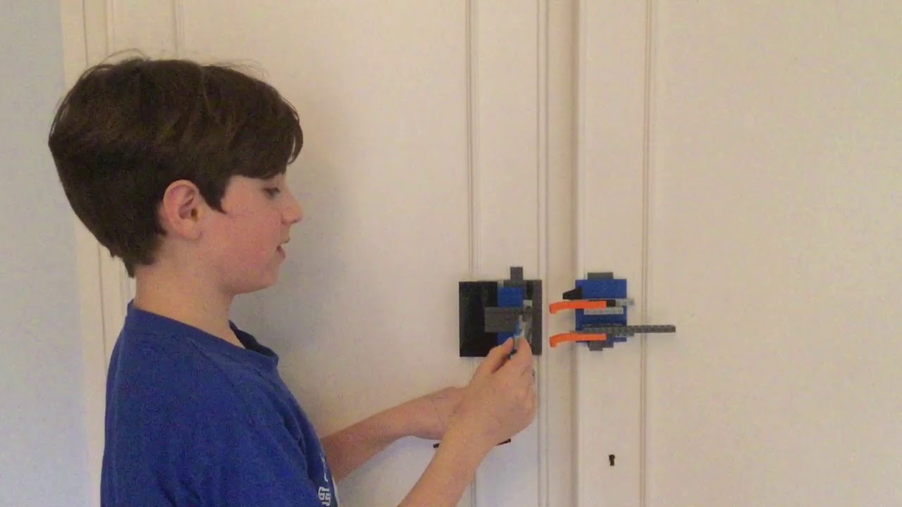 Lego Door Lock - YouTube