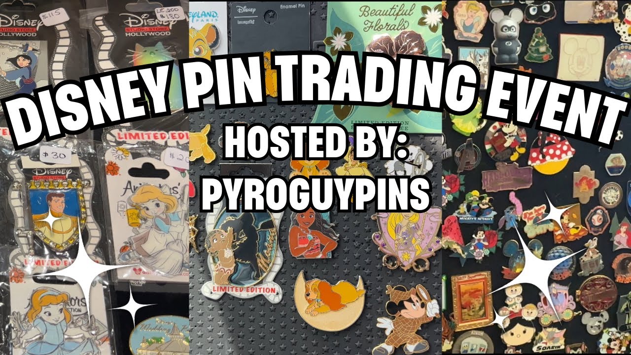 Orlando Disney Pin Trading Event ! | Disney.Living ‘24 - YouTube
