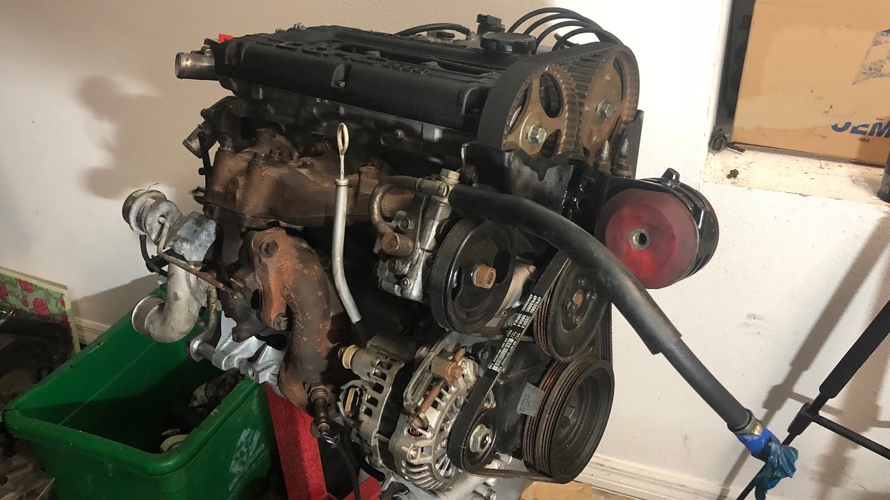 4g63 fully assembled! Ready to be put in the car! - YouTube